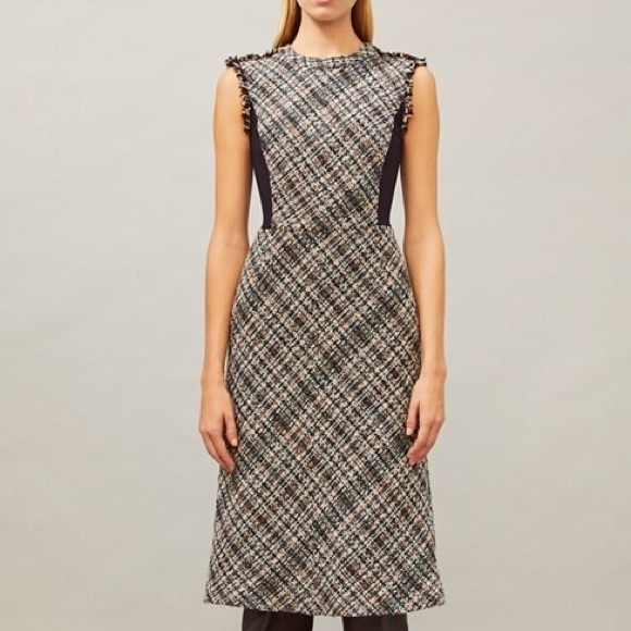 Tory Burch | Dresses | Tory Burch Tweed Pencil Dress | Poshmark
